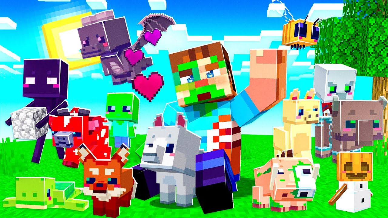 10 *CUTE* PETS MINECRAFT NEEDS TO ADD! - Minecraft videos