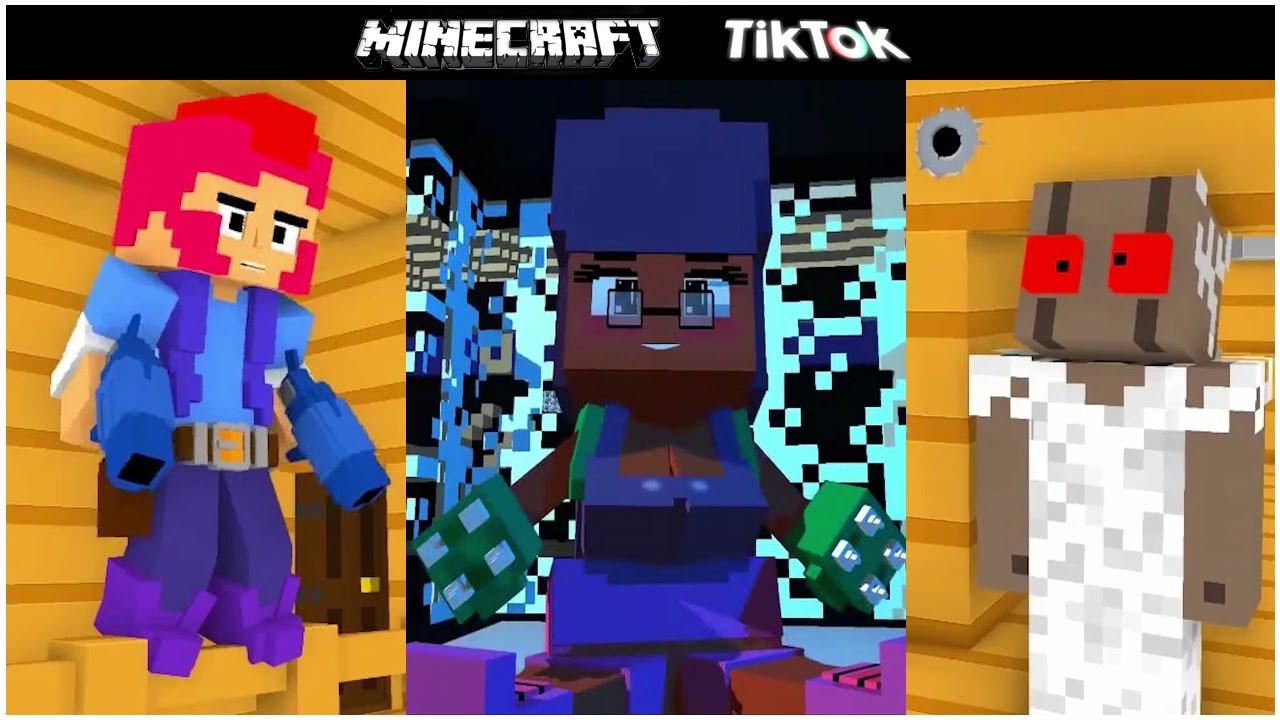Monster School: Minecraft Monster School Tik Tok Challenge Dance ...