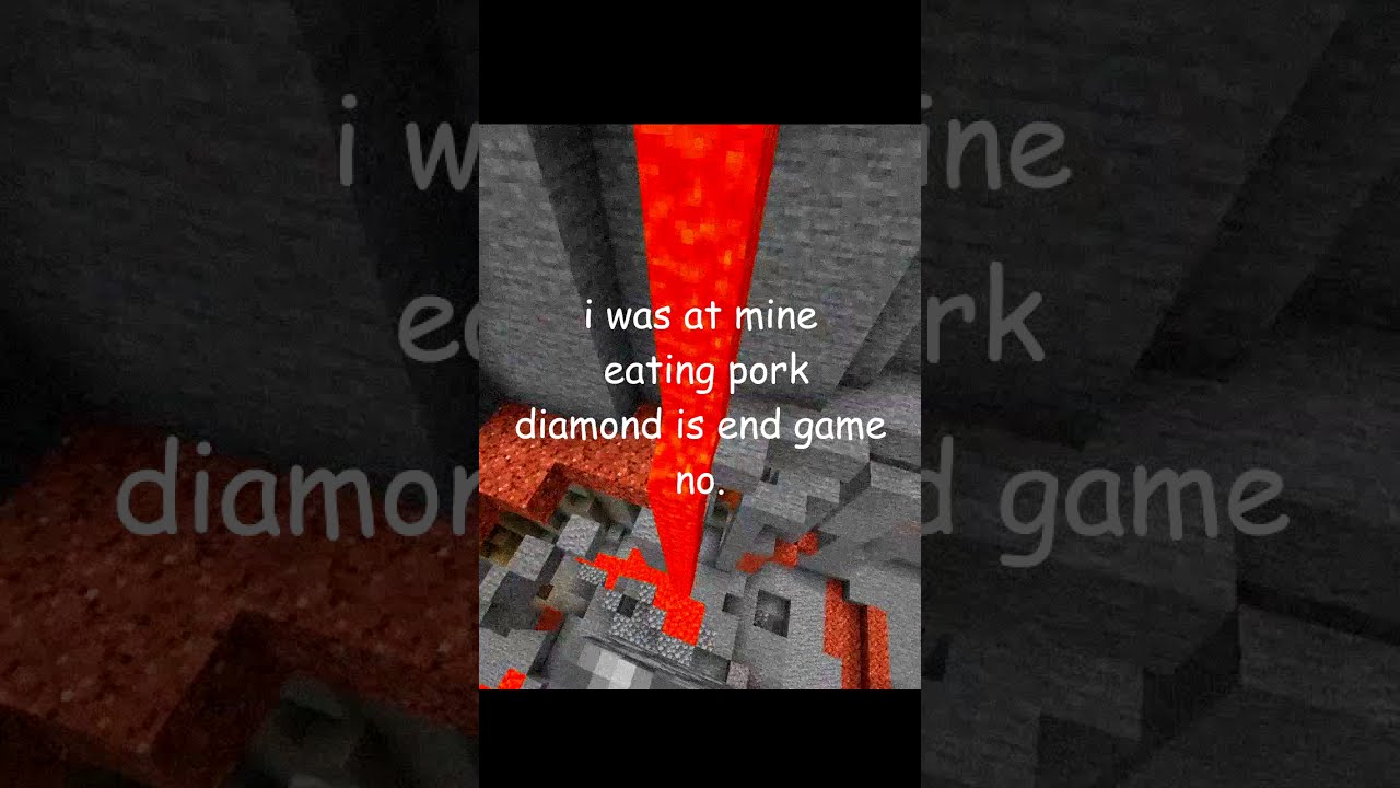 42 REMARKABLE second of searching for diamonds in minecraft - Minecraft videos