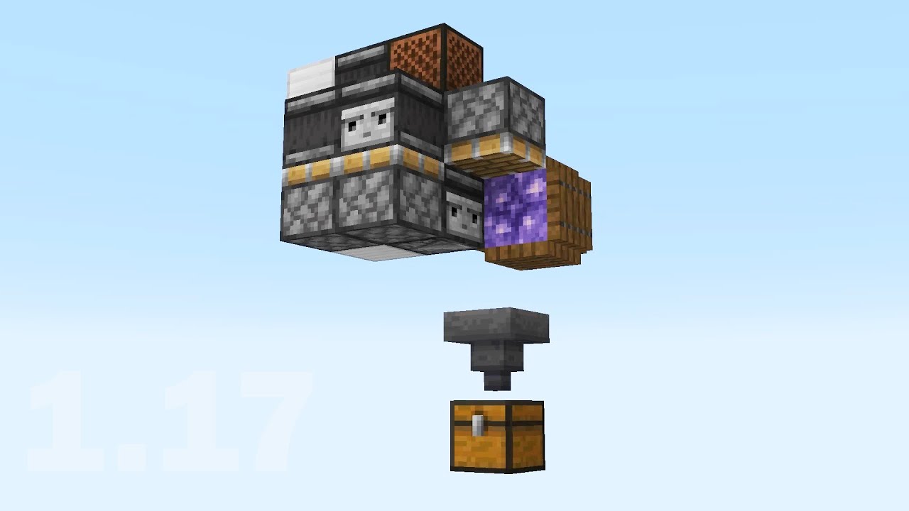 AFK amethyst farm in minecraft 1.17 - Minecraft videos