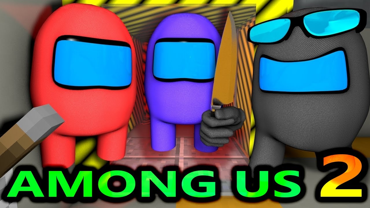 AMONG US vs MINECRAFT 2 RTX CHALLENGE! (Cartoon Minecraft Animation ...