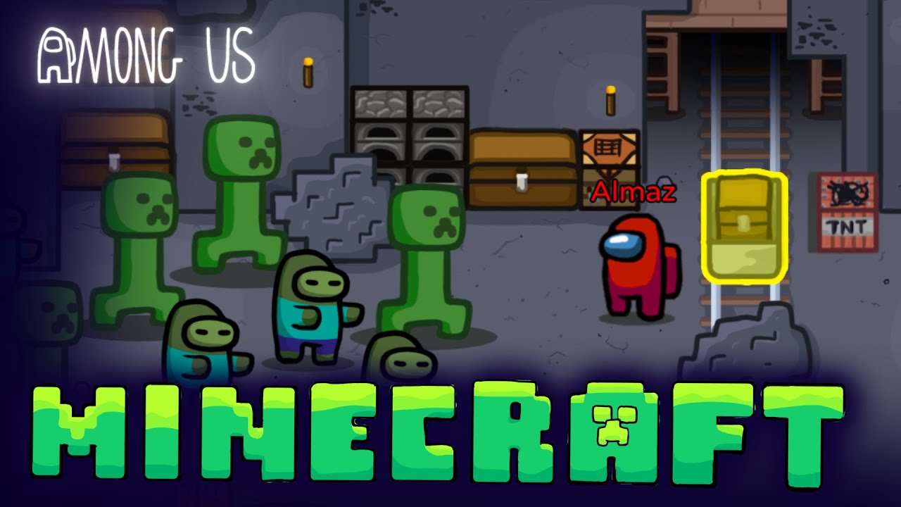 Among us - SECRET MINECRAFT MAP - Minecraft videos