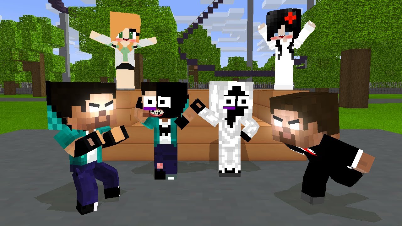 BAD MONSHIEE, XDJAMES BECOME GOOD - MONSTER SCHOOL MINECRAFT ANIMATION ...