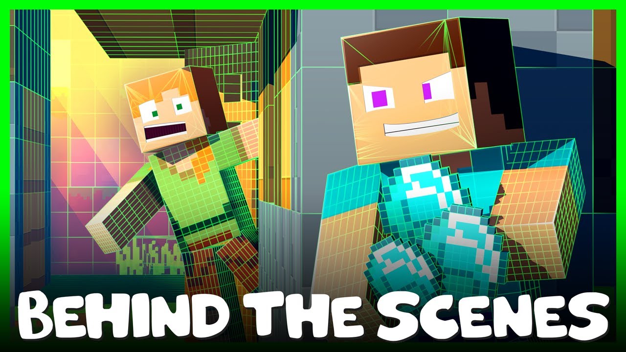 Behind the Scenes of Alex and Steve | Minecraft Animation - Minecraft ...