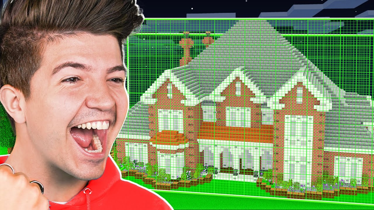 Building a Minecraft House But You HAVE to CHEAT - Minecraft videos