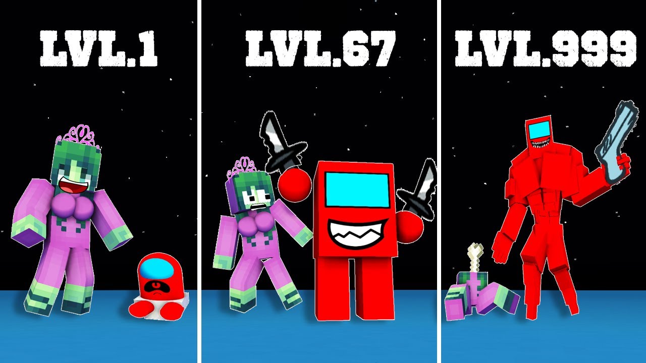 Crook VS Boss Impostor Life! -Among Us Minecraft Animation - Minecraft ...