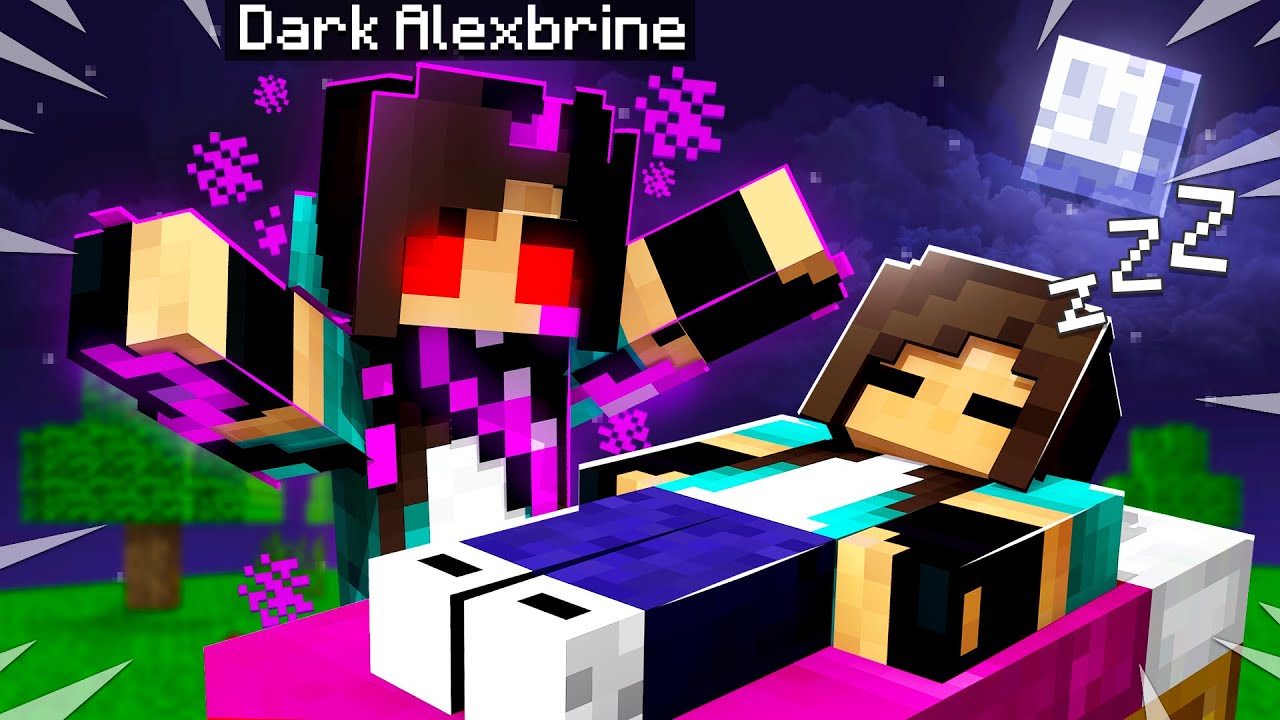 Dark Alex RAIDS noob Girls Minecraft Dream... - Minecraft videos