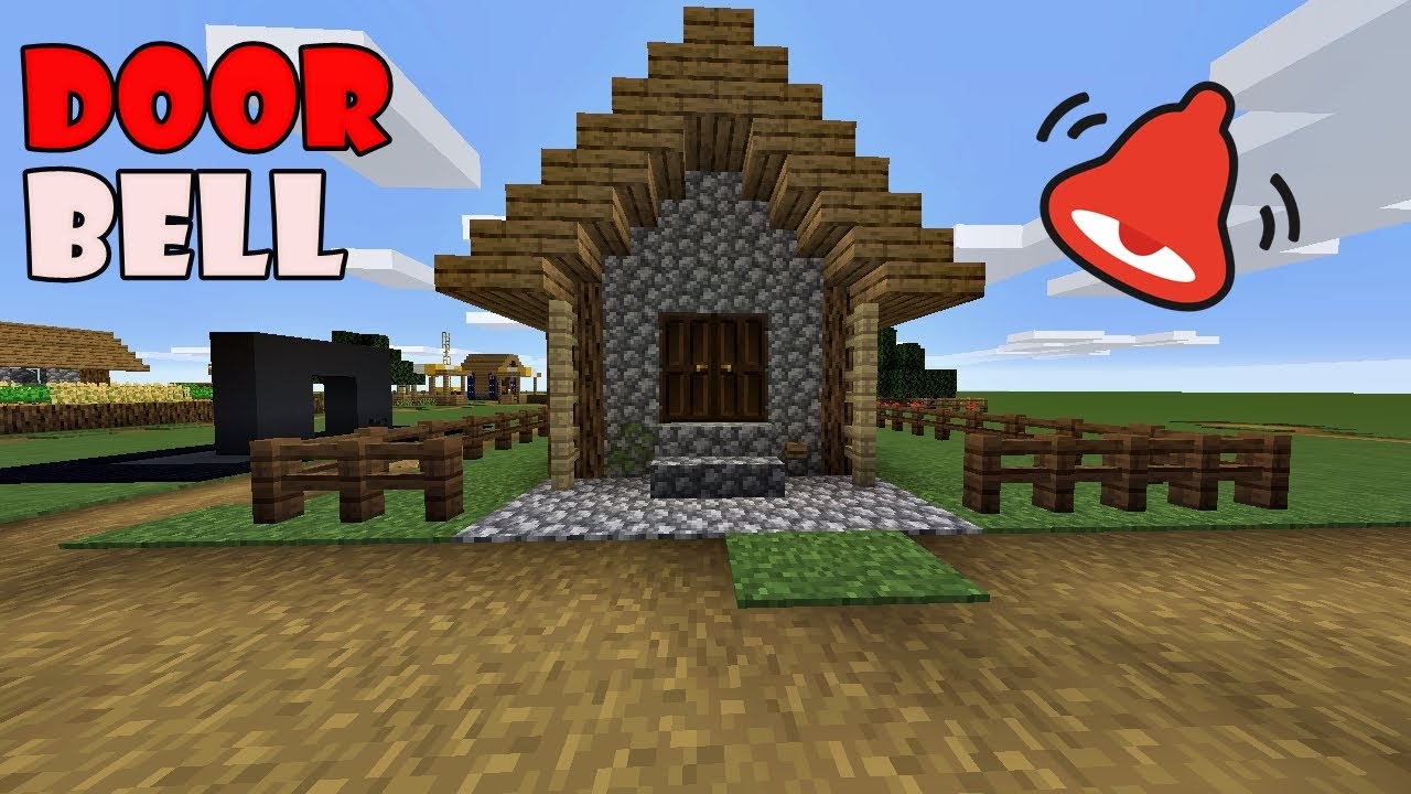 Door Bell in Minecraft | Tutorial - Minecraft videos