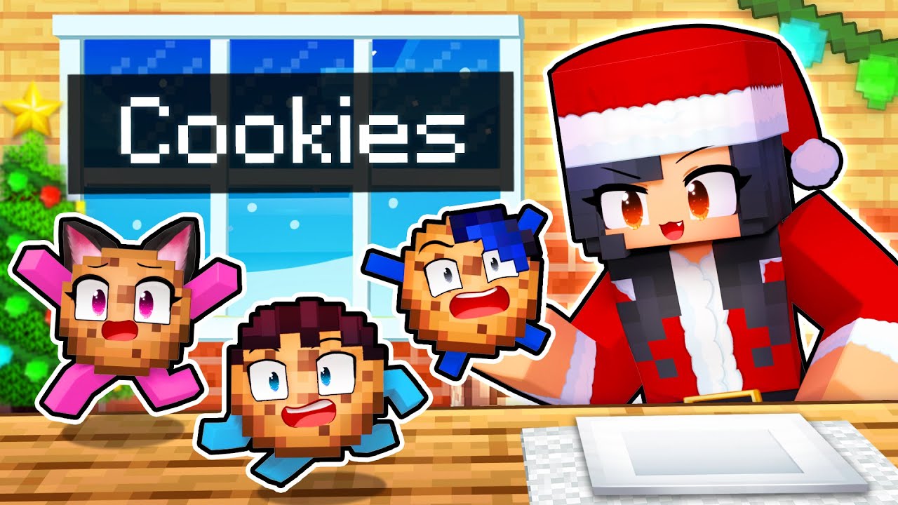 Eating ALL of the COOKIES In Minecraft! - Minecraft videos