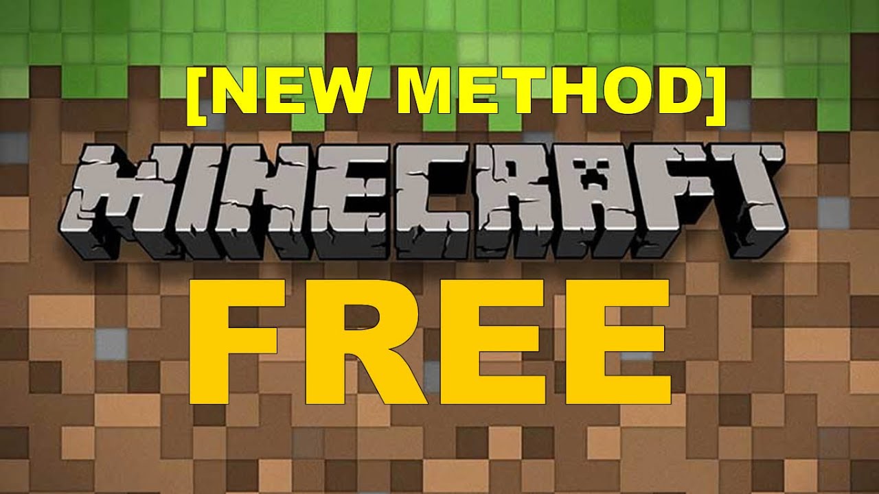 HOW TO GET MINECRAFT FOR FREE PC [NEW WORKING METHOD] - Minecraft videos