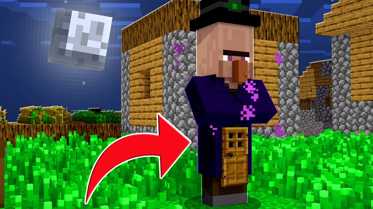 HOW TO LIVE INSIDE A WITCH IN MINECRAFT! - Minecraft videos