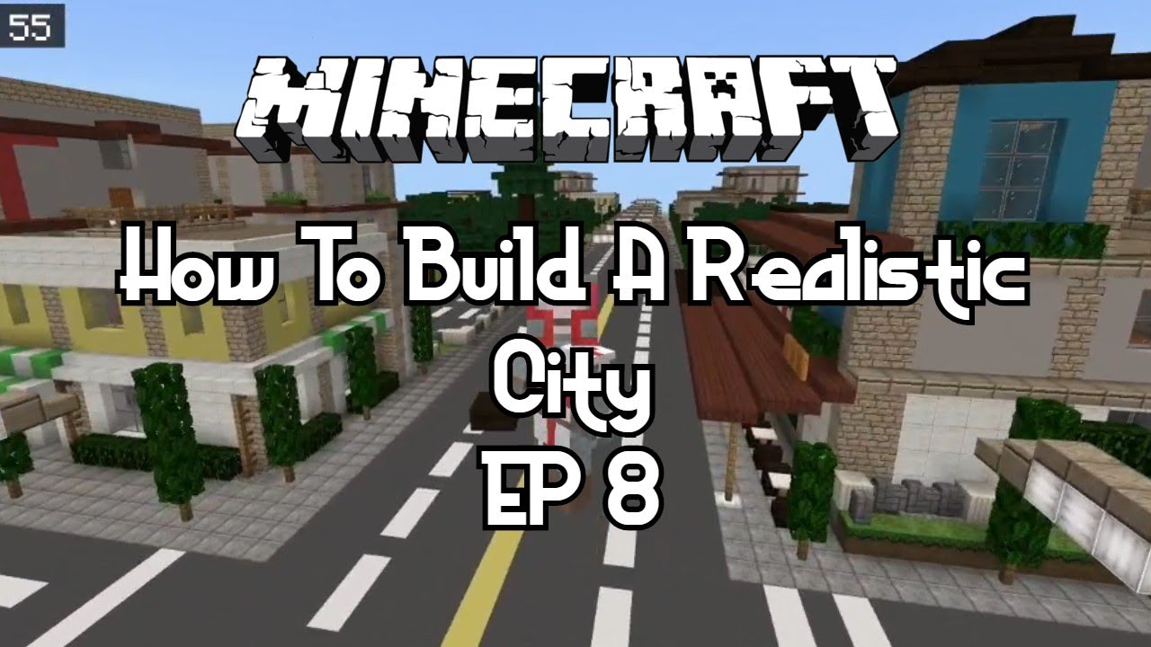How To Build A Realistic Minecraft CITY! EP 8 | Adding Little Details ...