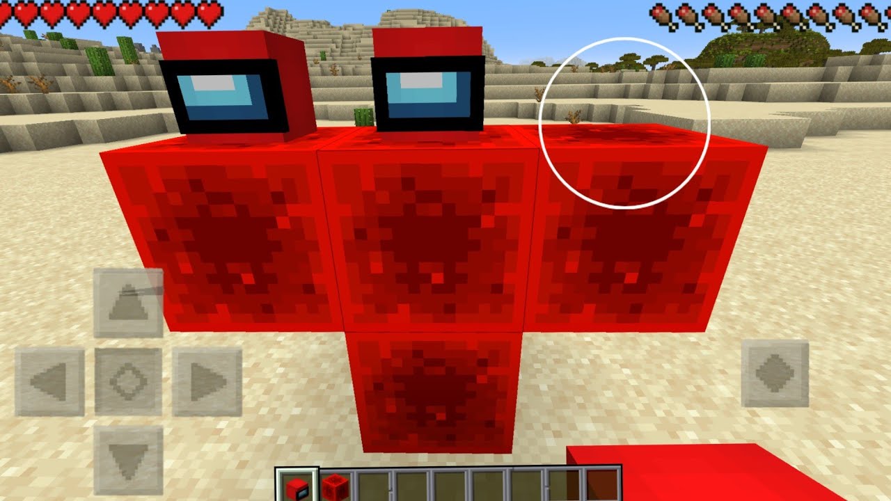 How to Spawn Red Imposter Boss in Minecraft ! Among Us - Minecraft videos