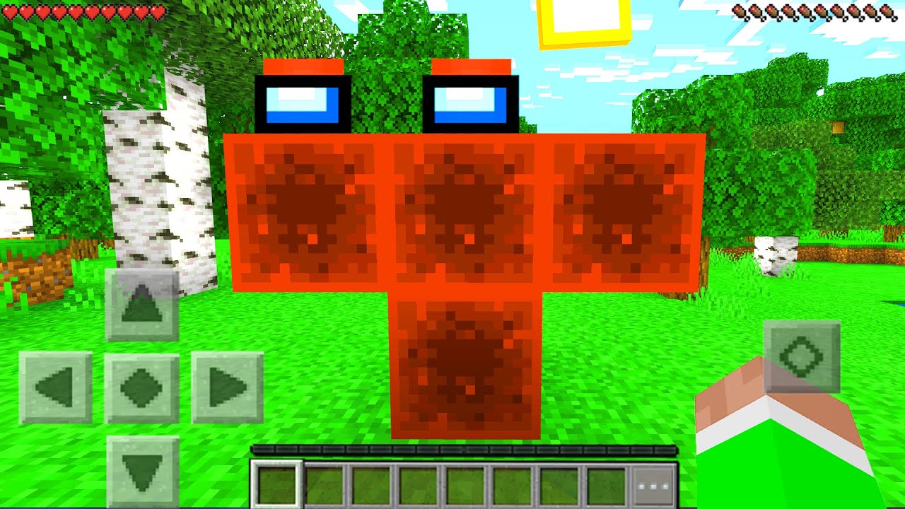 How to Spawn Red Imposter Boss in Minecraft PE! (Among Us) - Minecraft ...