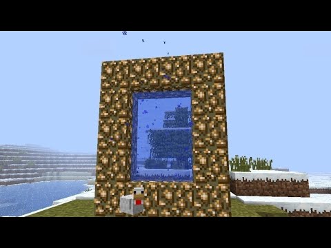 How to make a Aether Portal Minecraft 2020 #Shorts - Minecraft videos
