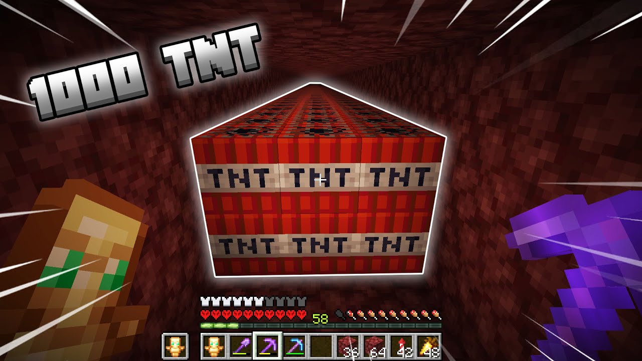 I Blew Up 1000 TNT at ONCE in Minecraft Hardcore... (#11) - Minecraft ...