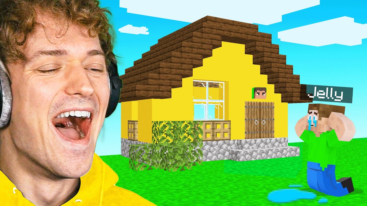 I CHANGED JELLY'S House In Minecraft! - Minecraft videos