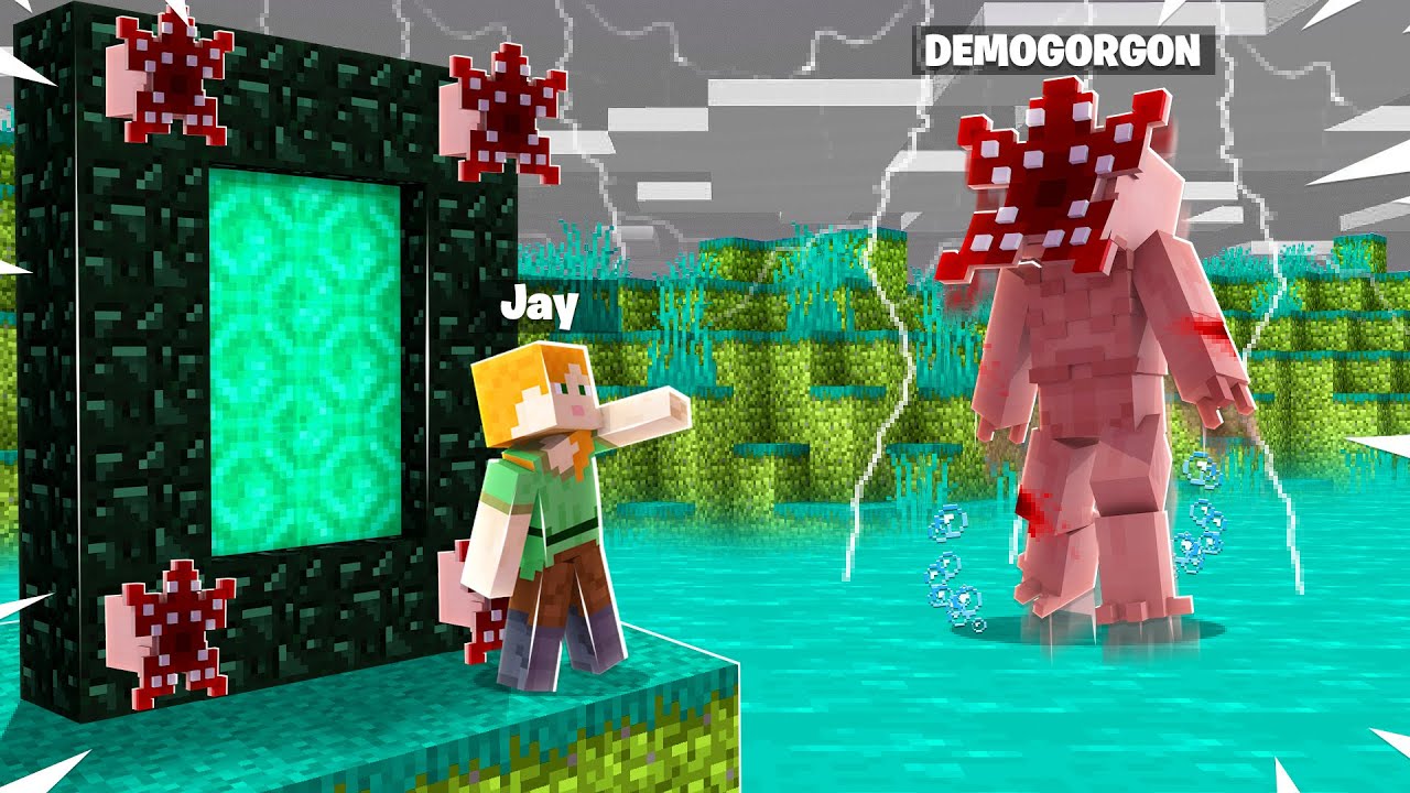 I FOUND DEMOGORGON IN MINECRAFT! - Minecraft videos
