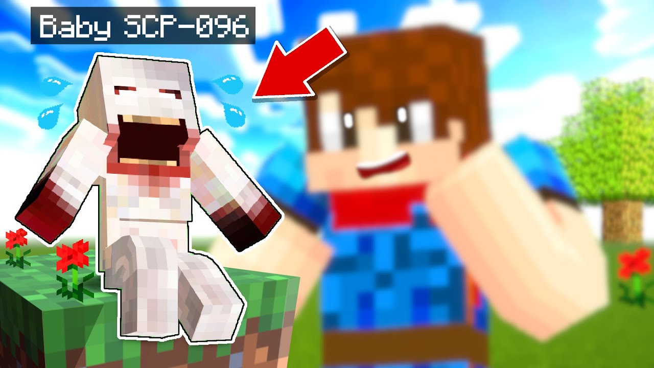 I Found BABY SCP-096 In Minecraft! (SO CUTE!) - Minecraft videos