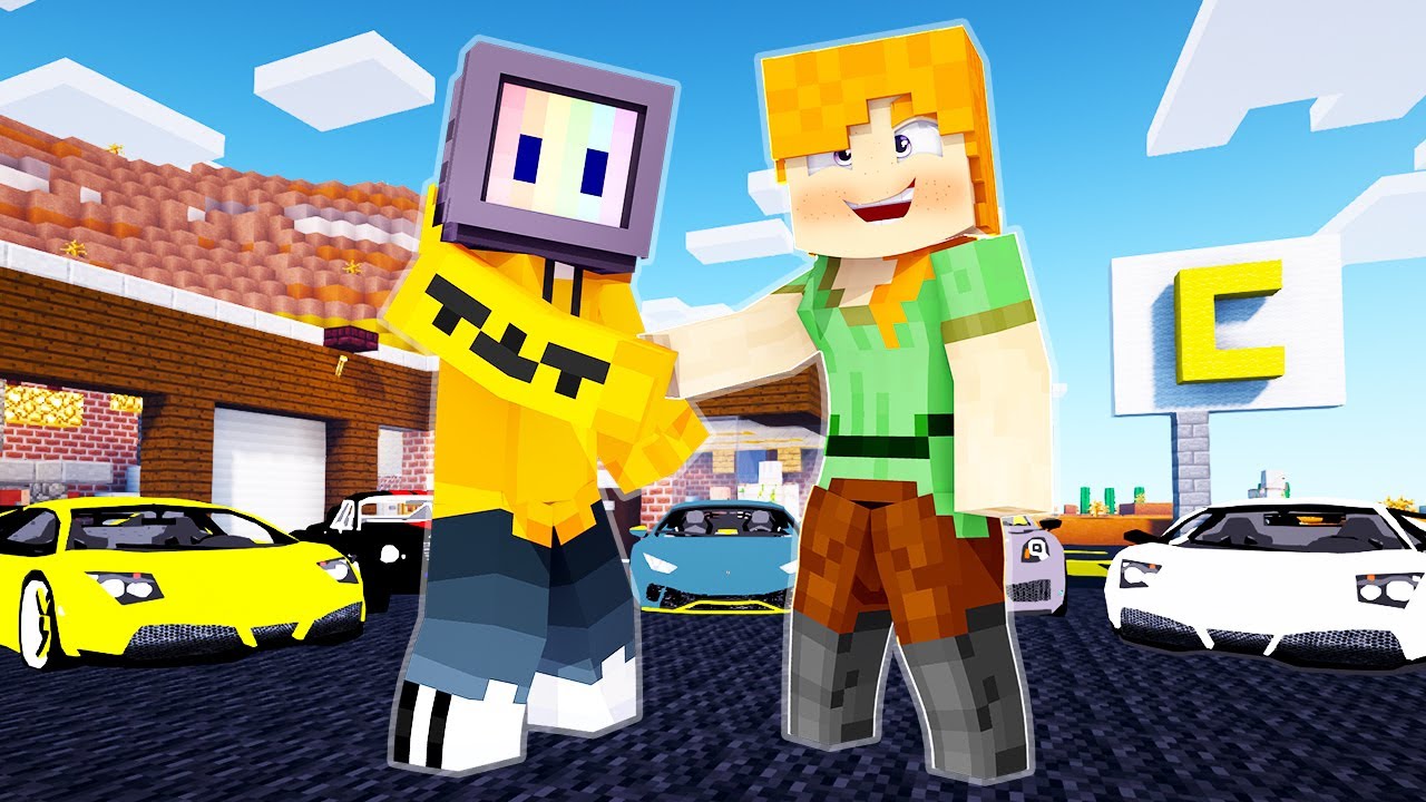 I OPENED SUPERCAR & LUXURY CARS SHOWROOM | MINECRAFT - Minecraft videos