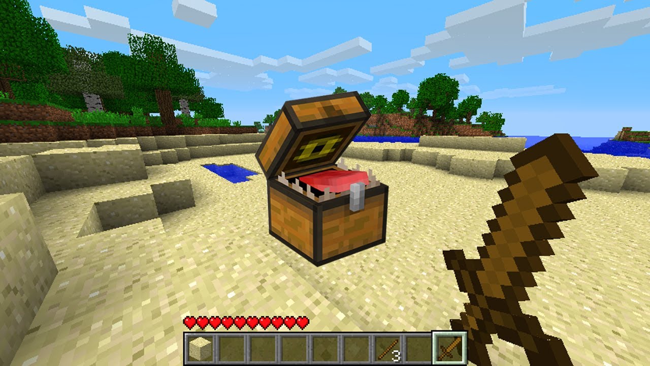 I found this CURSED CHEST in MINECRAFT... - Minecraft videos