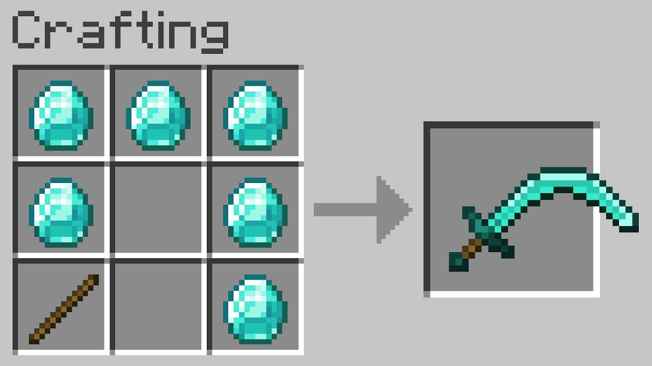 I made a floppy Sword in Minecraft - Minecraft videos