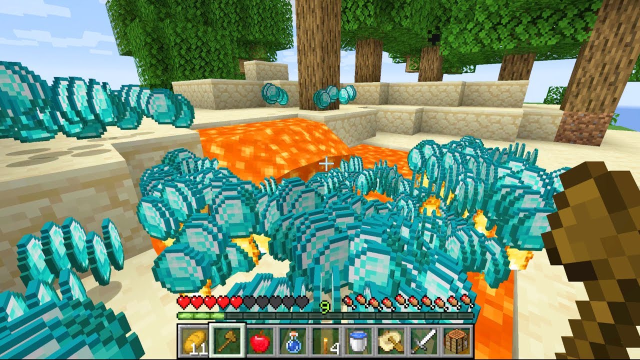 LUCKY OR UNLUCKY MINECRAFT BY SCOOBY CRAFT CURSED PART 6 - Minecraft videos