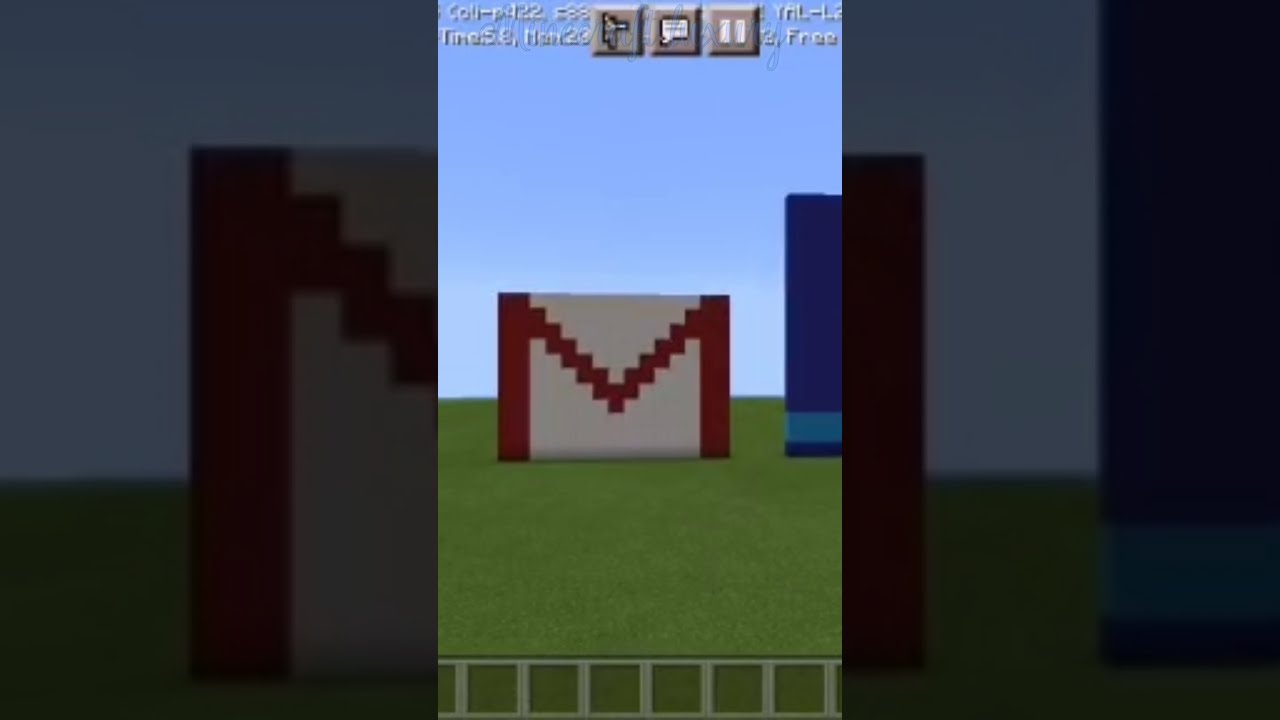 MINECRAFT ART GMAIL HOW TO MAKE BEAUTIFUL NEW PART 1 - Minecraft videos