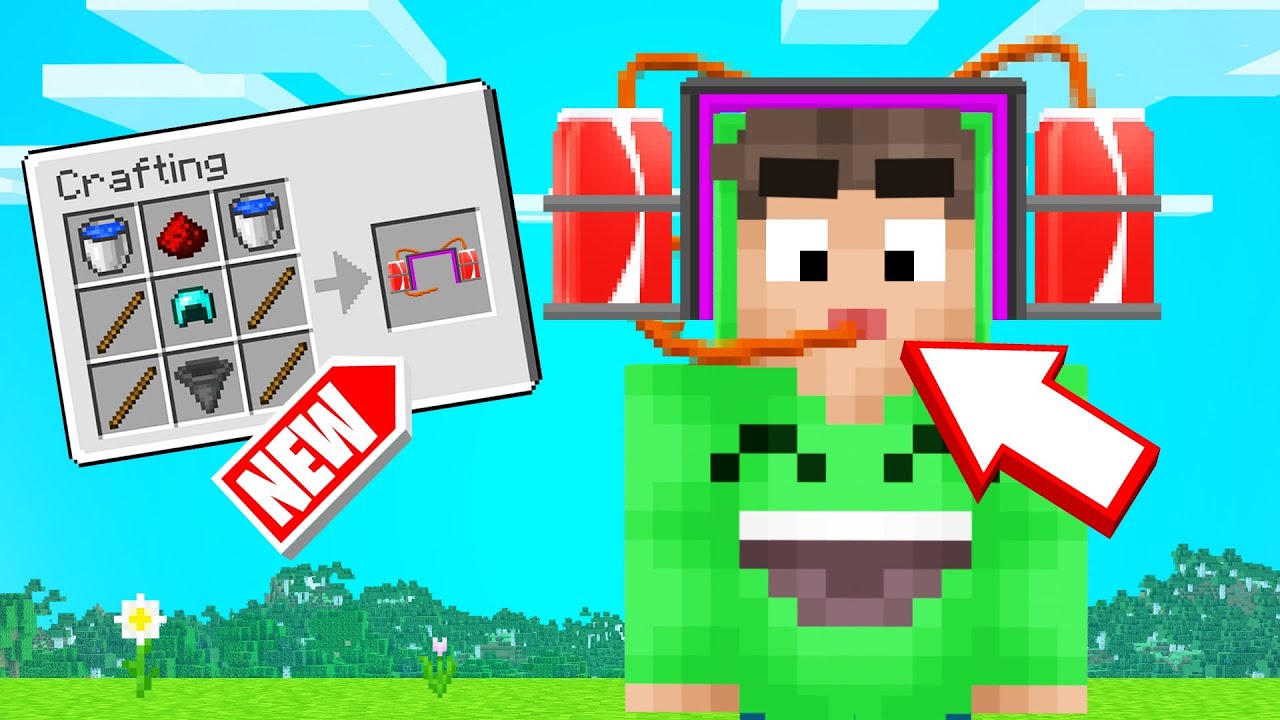 MINECRAFT But We CRAFTED WEIRD ITEMS! (Dumb) - Minecraft videos