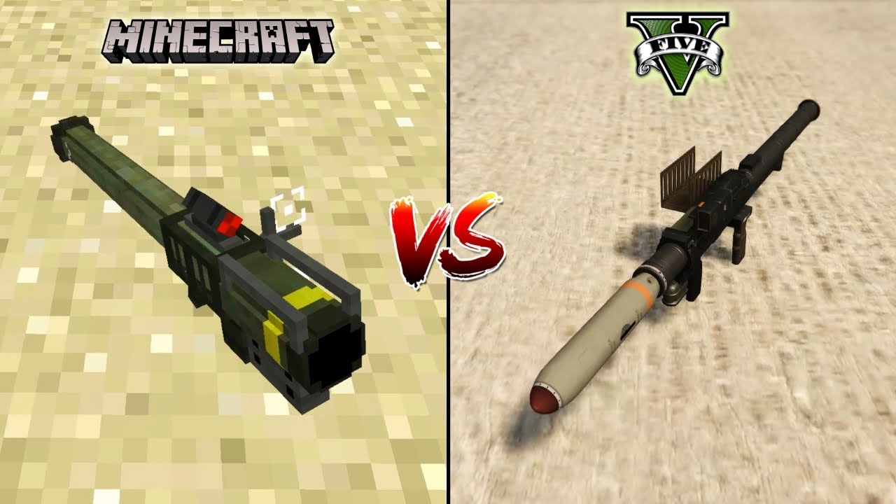 MINECRAFT HOMING LAUNCHER VS GTA 5 HOMING LAUNCHER - WHICH IS BEST ...