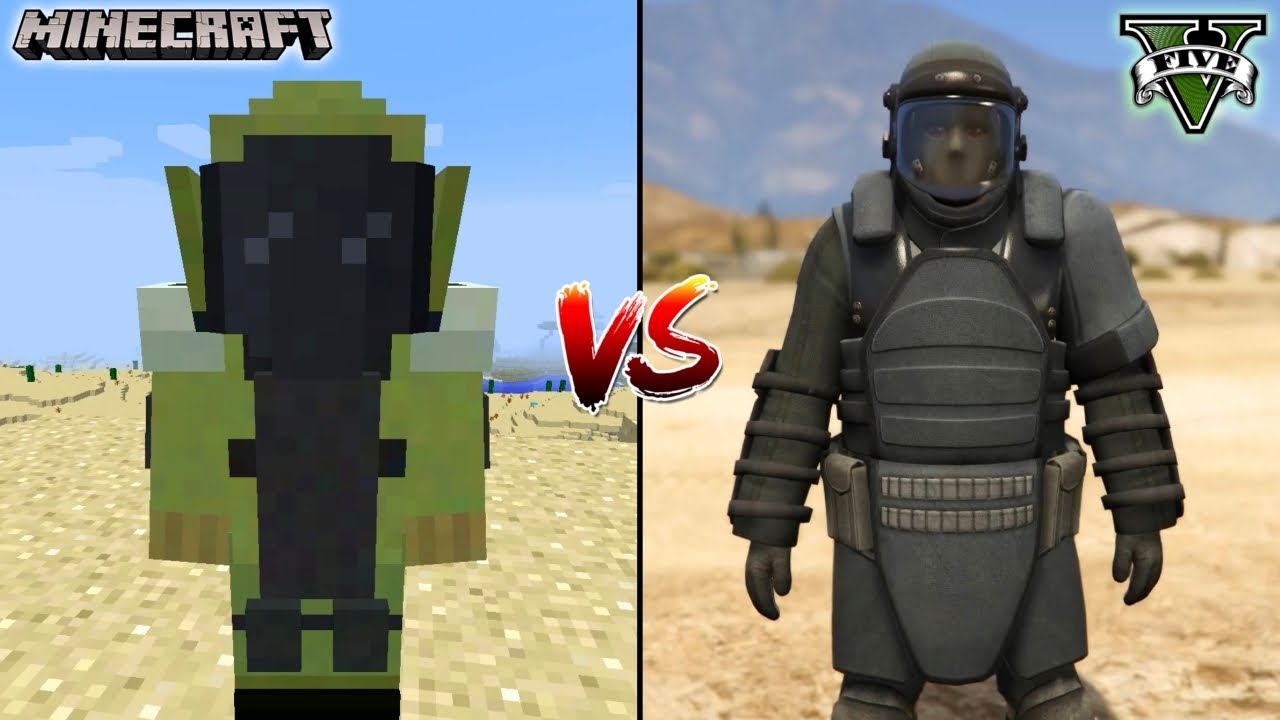 MINECRAFT JUGGERNAUT VS GTA 5 JUGGERNAUT - WHICH IS BEST? - Minecraft ...