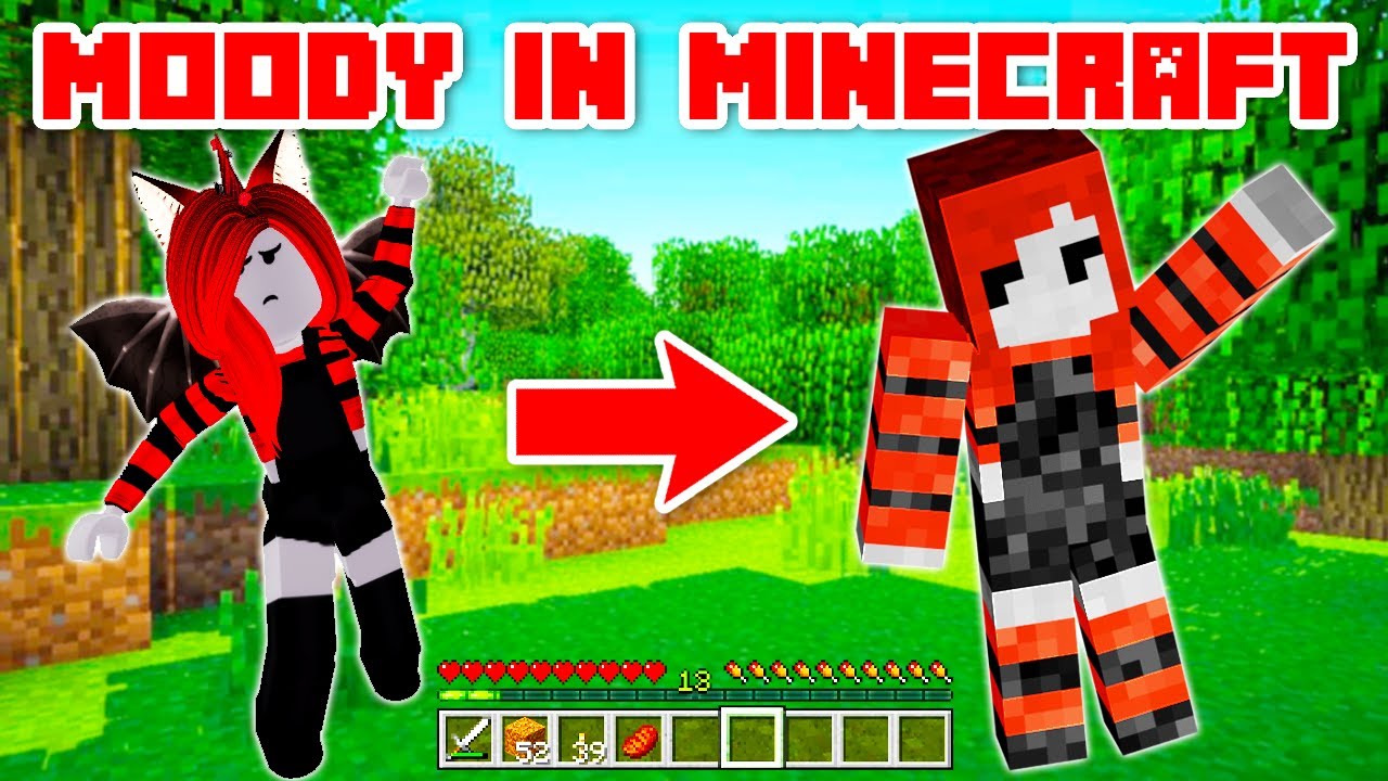 MINECRAFT With MOODY! (PT 1) - Minecraft videos