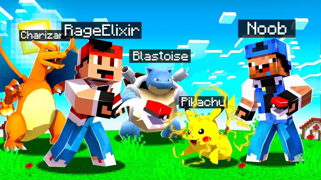 MY FIRST POKEMON TOURNAMENT IN MINECRAFT! - Minecraft videos
