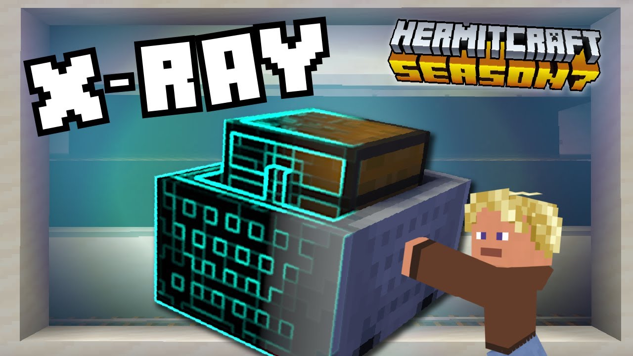 Minecart Chest XRAY!!! - Minecraft Hermitcraft Season 7 - Minecraft videos