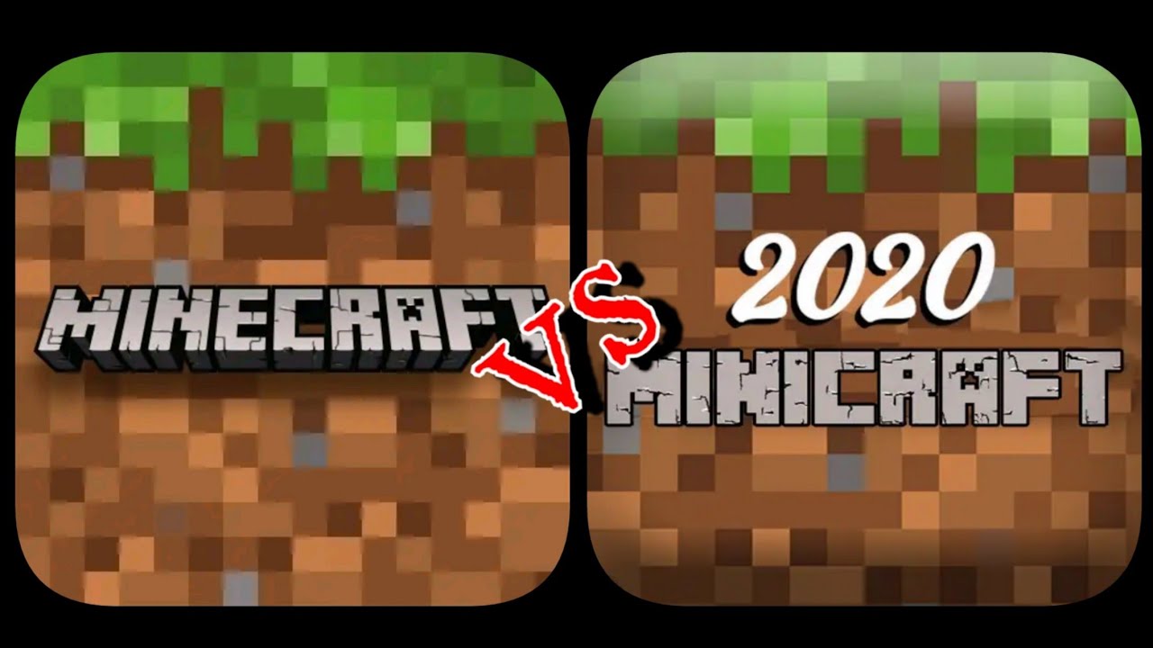 Minecraft 2020 VS Minicraft 2020 - Minecraft videos