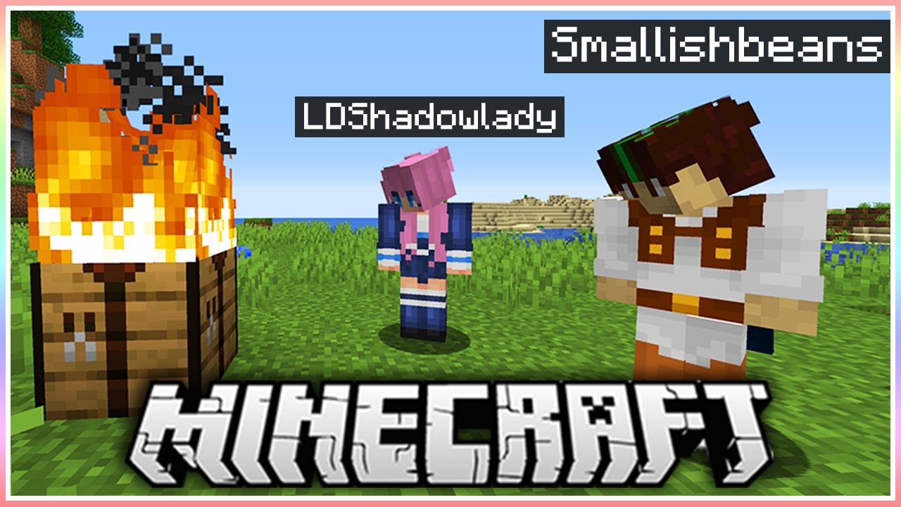 Minecraft BUT We Can't Use A Crafting Table... with @LDShadowLady ...