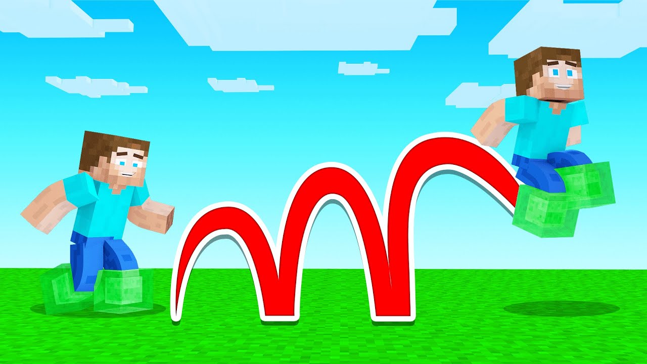 Minecraft BUT You JUMP ALL DAY! - Minecraft videos