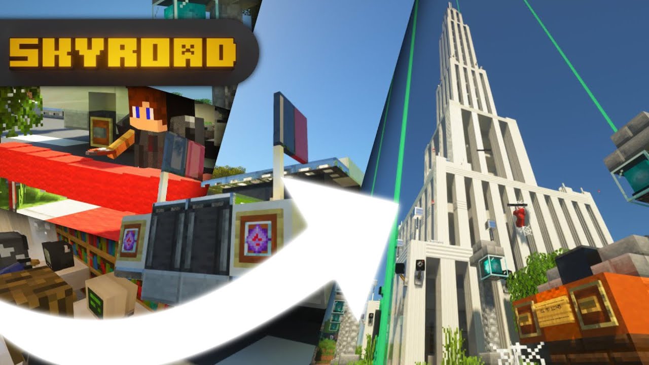 Minecraft Chrysler Building #Shorts - Minecraft videos