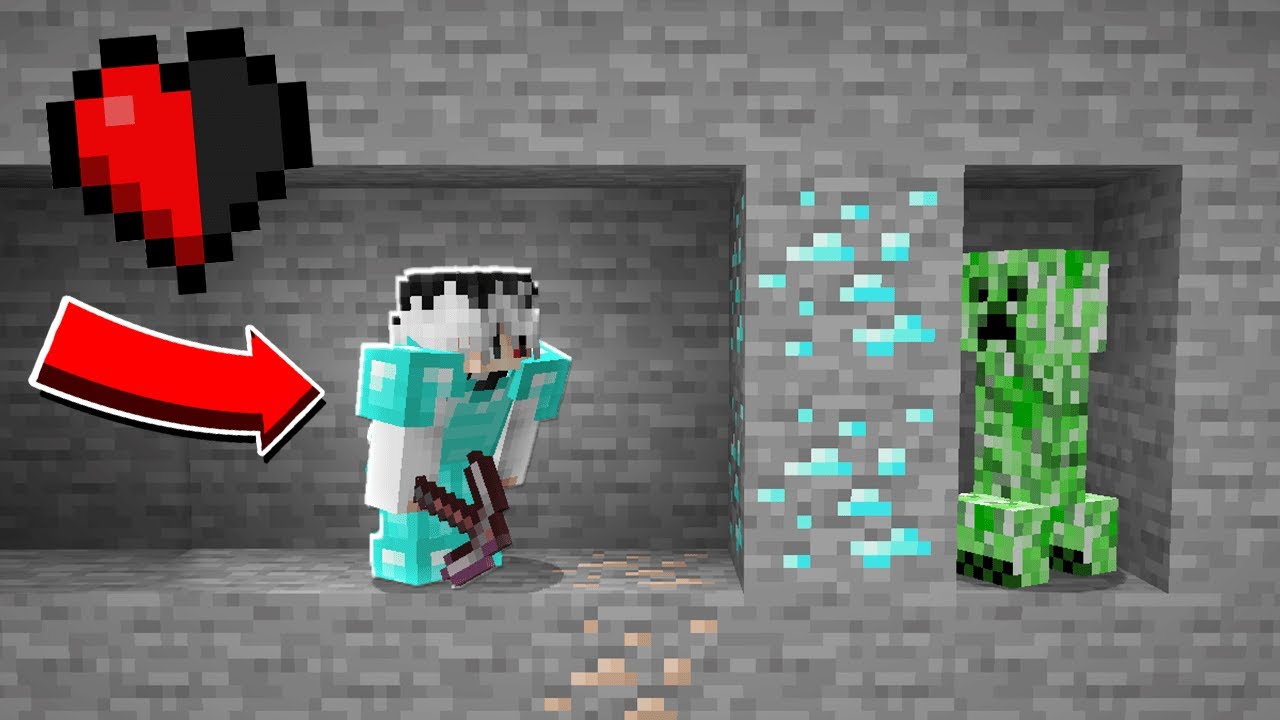 Minecraft, Dar Am Jumatate De Inima.. - Minecraft videos