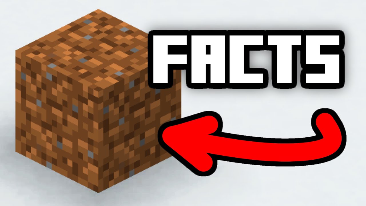 Minecraft Dirt FACTS - Minecraft videos