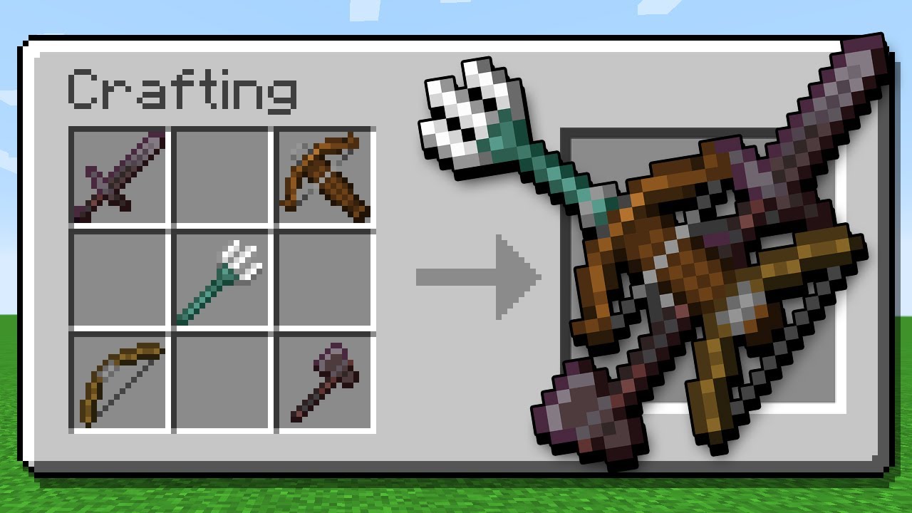 Minecraft: EU FUNDI TODAS AS ARMAS DO MINECRAFT EM UMA SUPER ARMA ...