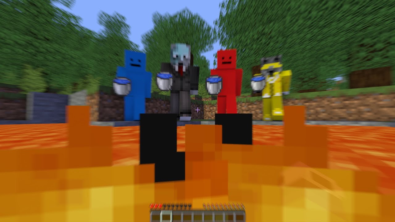 Minecraft Kamikaze VS 4 HEALERS - Minecraft videos