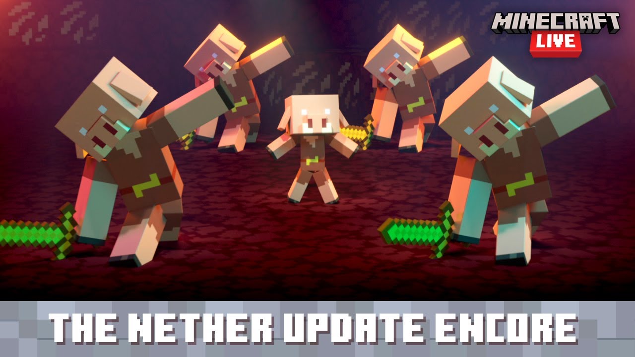 Minecraft Live The Nether Update Encore Minecraft Videos