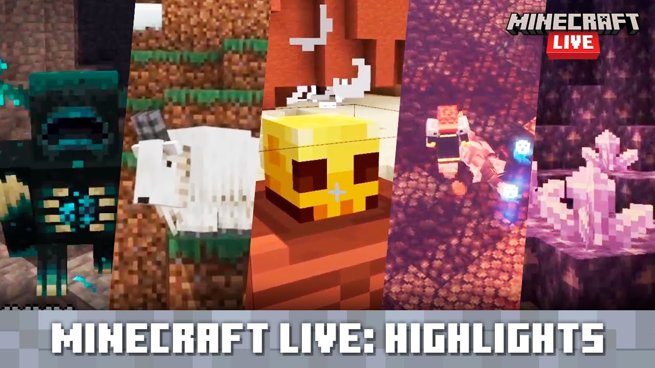 Minecraft Live: Update Highlights - Minecraft videos