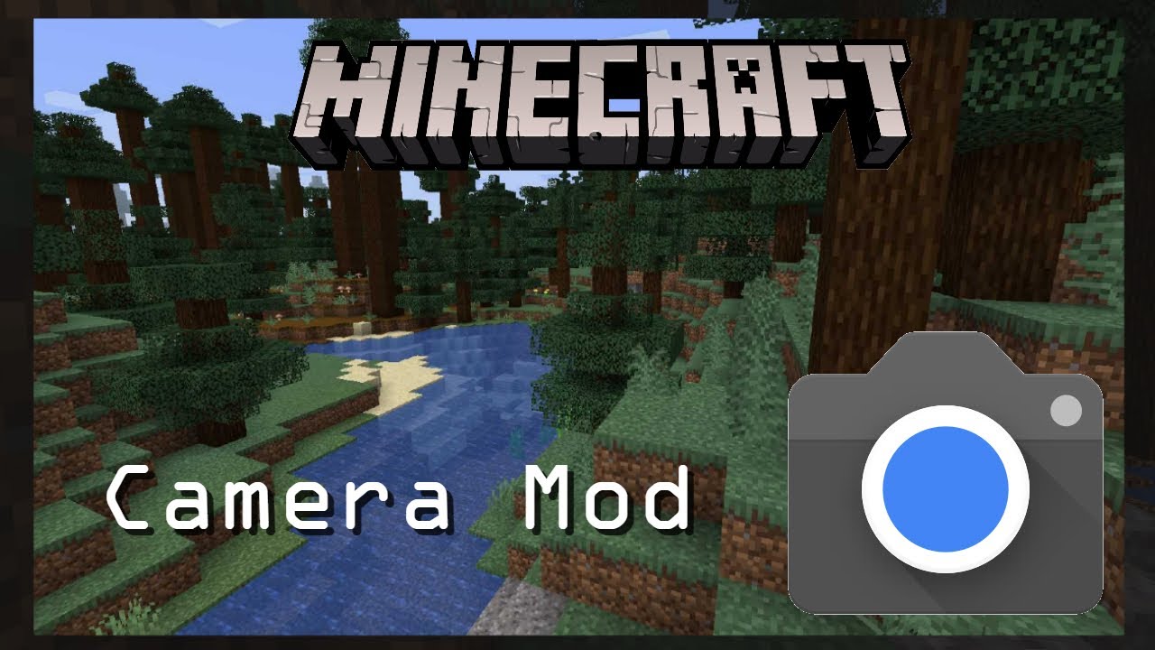 Minecraft Mod Review: Camera Mod - Real Pictures - Minecraft videos