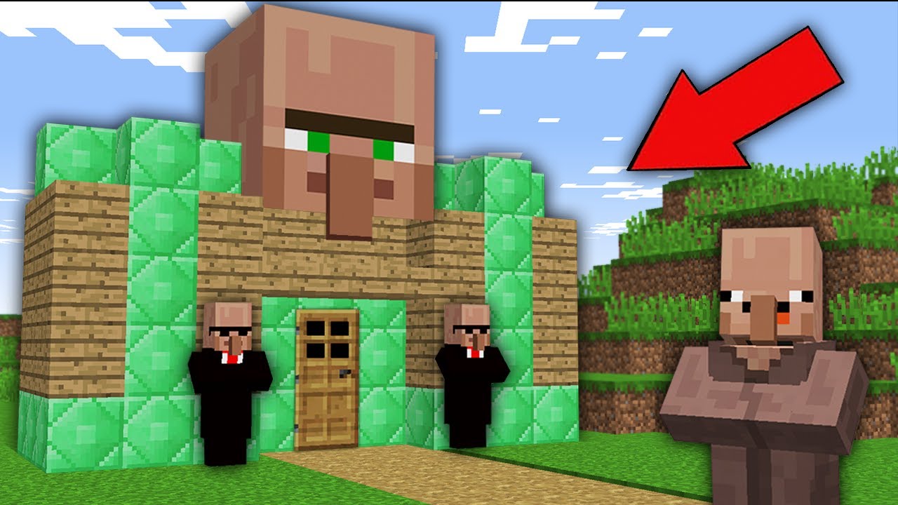Minecraft NOOB vs PRO: NOOB TURNED INTO VILLAGER TO ENTERED VILLAGE ...