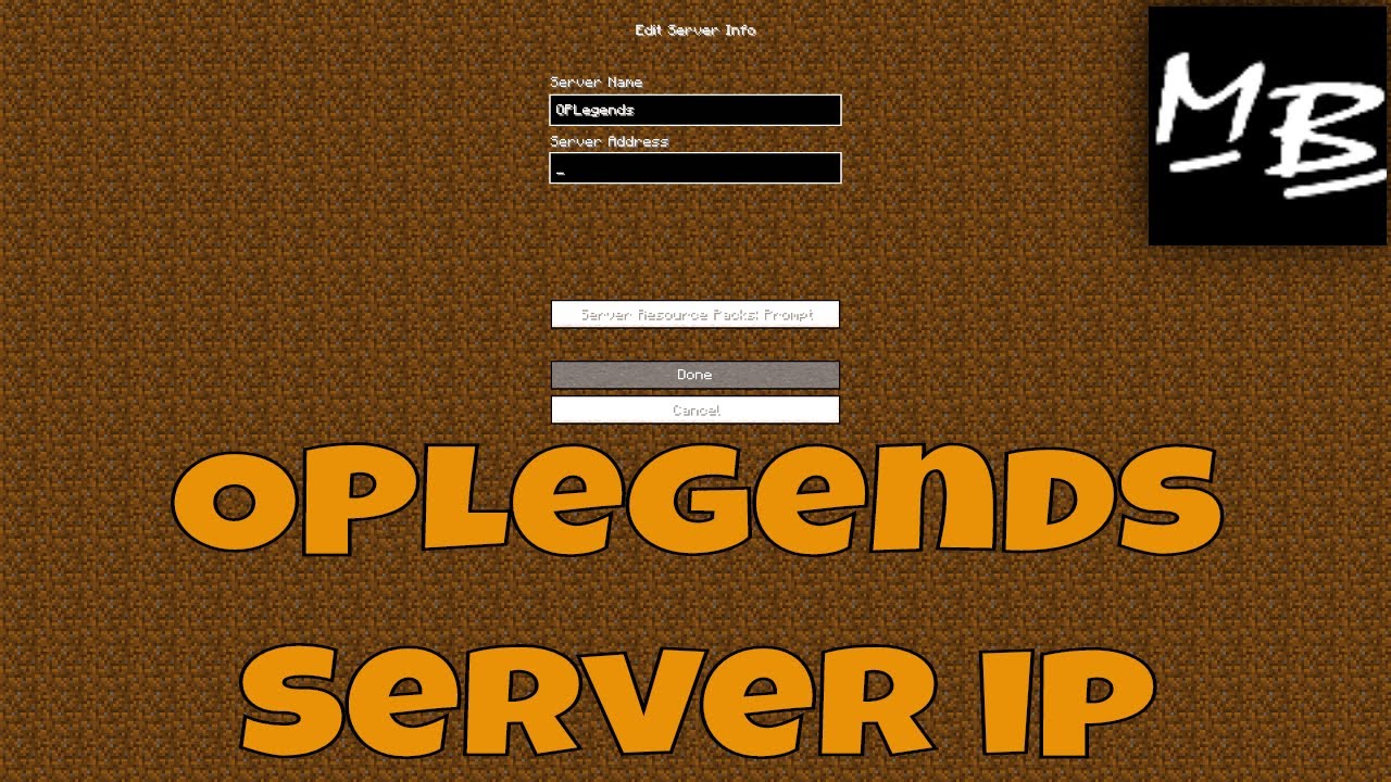 Minecraft OPLegends Server IP Address - Minecraft videos