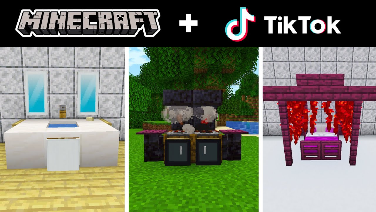 Minecraft Tik Tok Compilation 38 - Minecraft videos