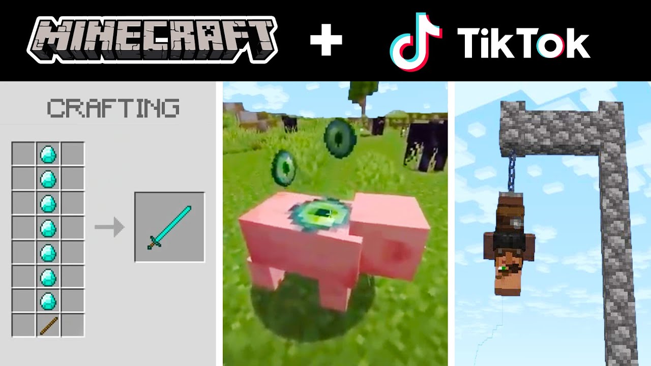 Minecraft Tik Tok Compilation 40 - Minecraft videos
