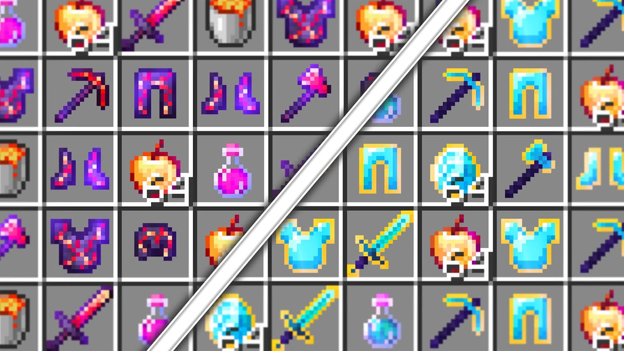 Minecraft "Super Netherite" vs "Super Diamond".. - Minecraft videos